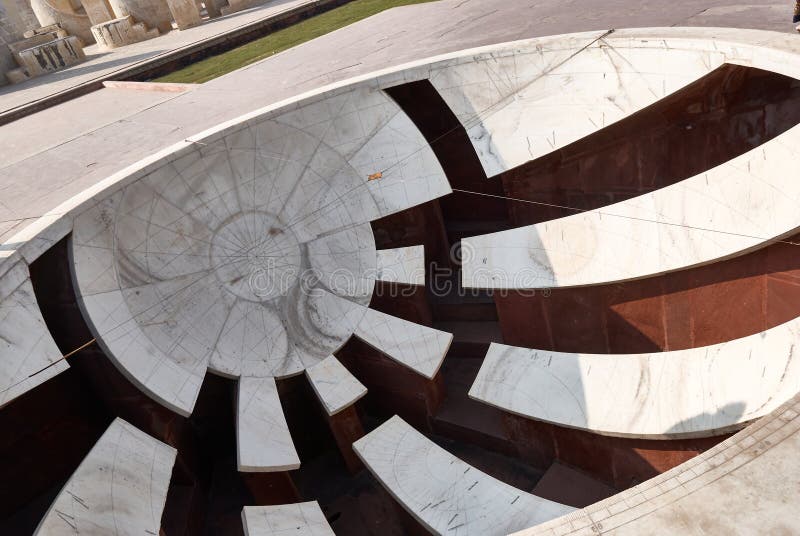 The Yantra Mandir Complex in Jaipur, India Stock Image - Image of ...