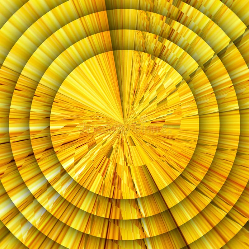 Complex Yellow Gold Abstract Art Background Stock Illustration ...