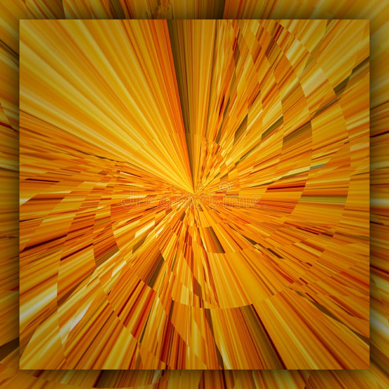 Complex Yellow Gold Abstract Art Background Stock Illustration ...