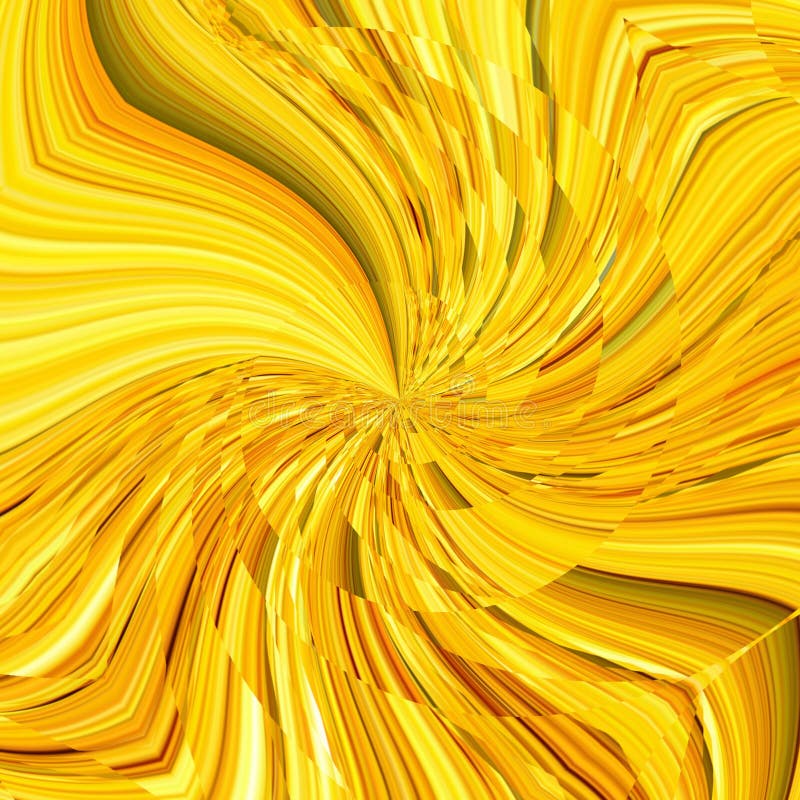 Complex Yellow Gold Abstract Art Background Stock Illustration ...