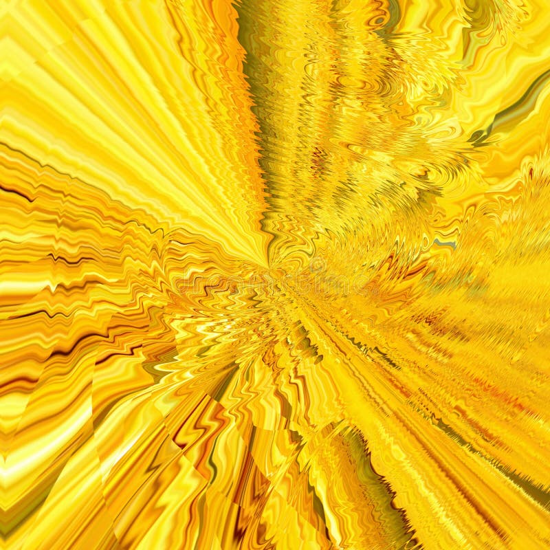 Complex Yellow Gold Abstract Art Background Stock Illustration ...
