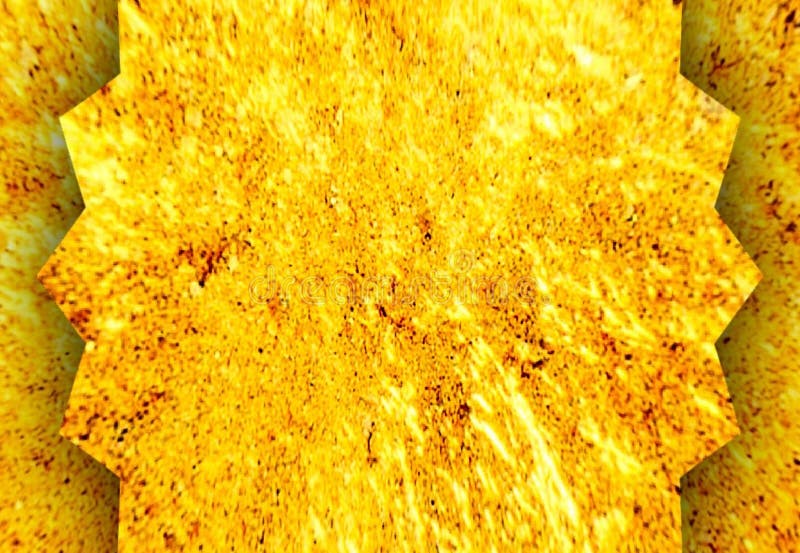 Complex Yellow Gold Abstract Art Background Stock Illustration ...