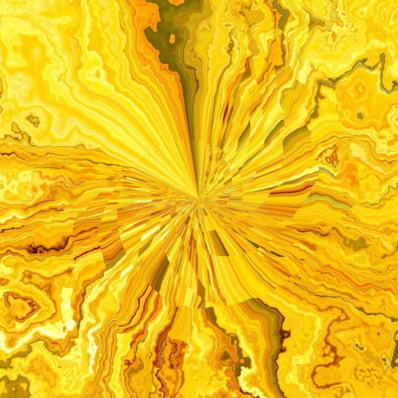 Complex Yellow Gold Abstract Art Background Stock Illustration ...