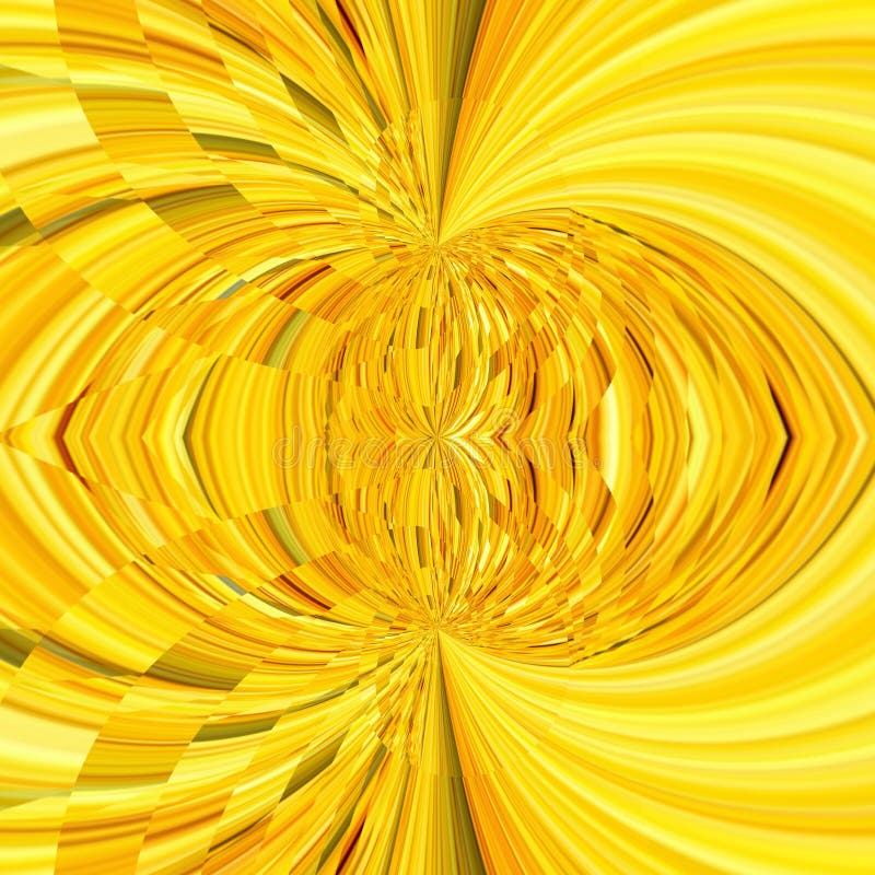 Complex Yellow Gold Abstract Shades Shapes and Blurs Background Stock ...