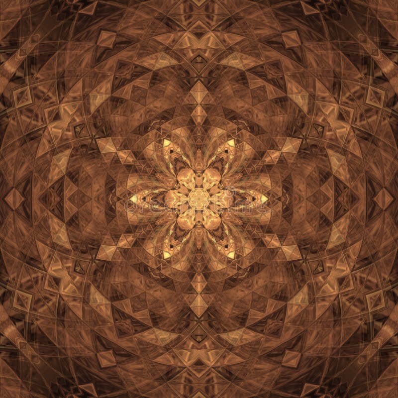 Complex Yellow Gold Abstract Shades Shapes and Blurs Background Stock ...