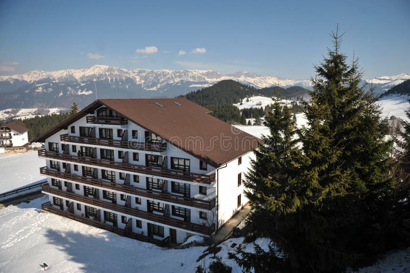 Fundata Resort à Cheile Gradistei Photographie éditorial - Image du ...