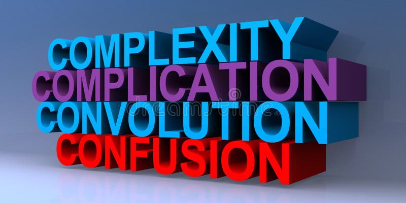 Complexity Complication Stock Illustrations – 174 Complexity ...