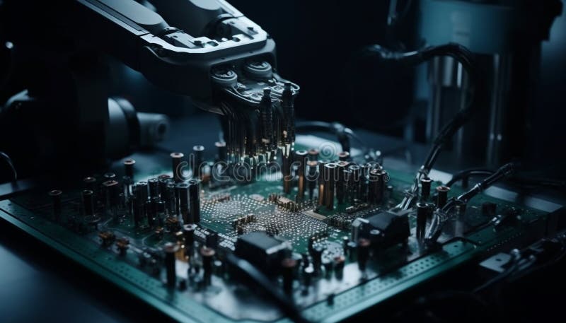 Complexity of Computer Chip Manufacturing Equipment Indoors Generated ...