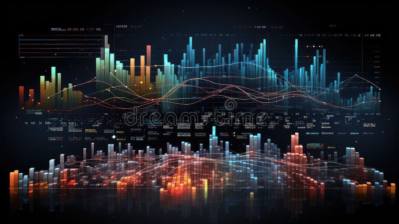 Complexity Data Analysis Background Stock Illustration - Illustration ...