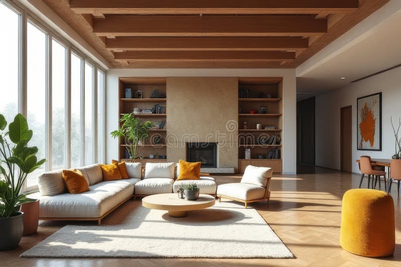 Complexity in Interior Design Stock Illustration - Illustration of ...