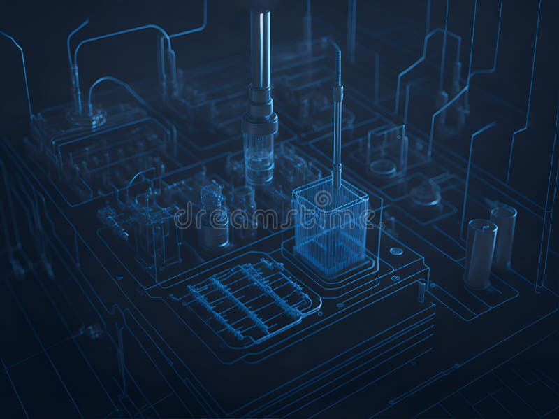 Complexity of Laboratory Equipment with a Close-up Shot of a Mass ...