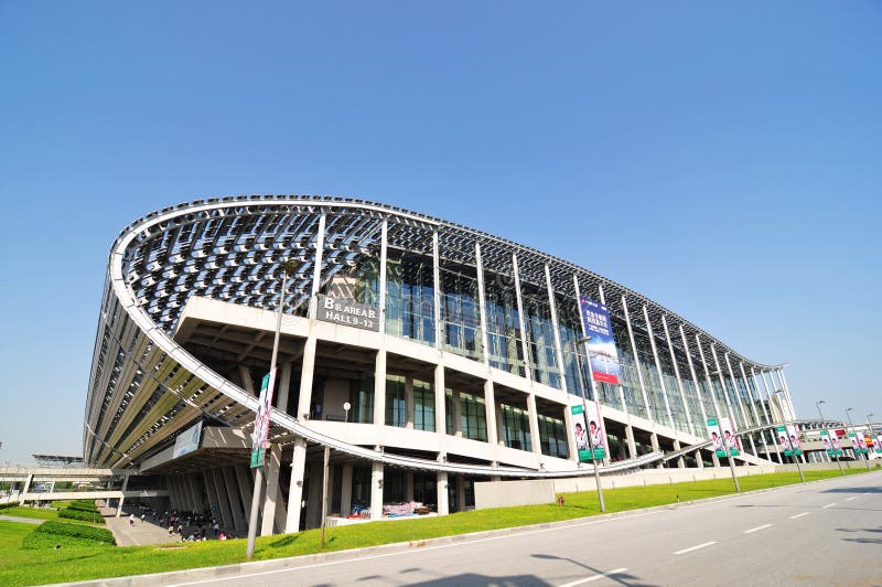 Complexo de Pazhou foto editorial. Imagem de urbano, global - 21623326