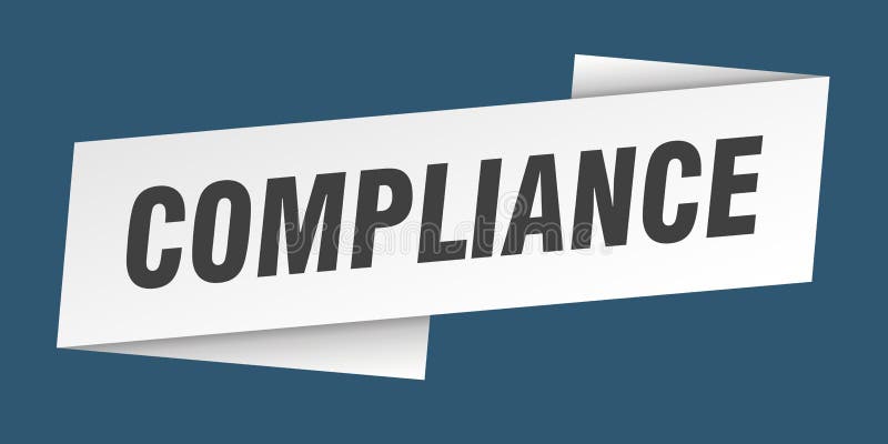 In Compliance Web Banner - Icon Set that Shows a Company Passed Stock ...