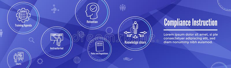 Compliance Instruction - Testing Icons with Instructor Teaching Worker ...