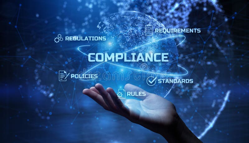 Compliance Regulation Business Technology Concept. Risk Control and ...