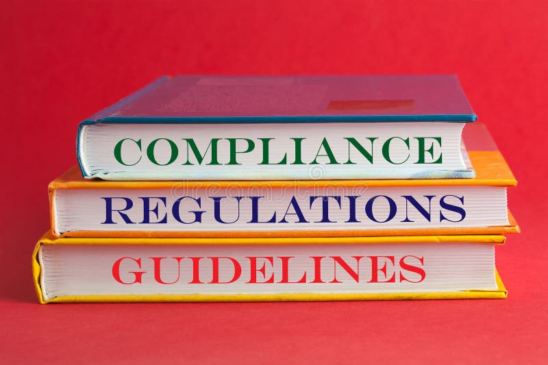 Compliance Regulations Guidelines Stock Photo - Image of organization ...