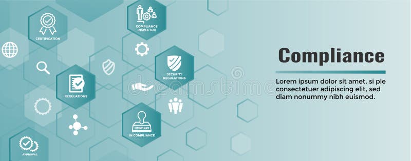 Quality Compliance Banner Stock Illustrations – 659 Quality Compliance ...