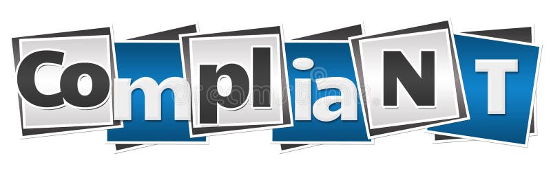 Blocks Blue Compliant Grey Stock Illustrations – 3 Blocks Blue ...