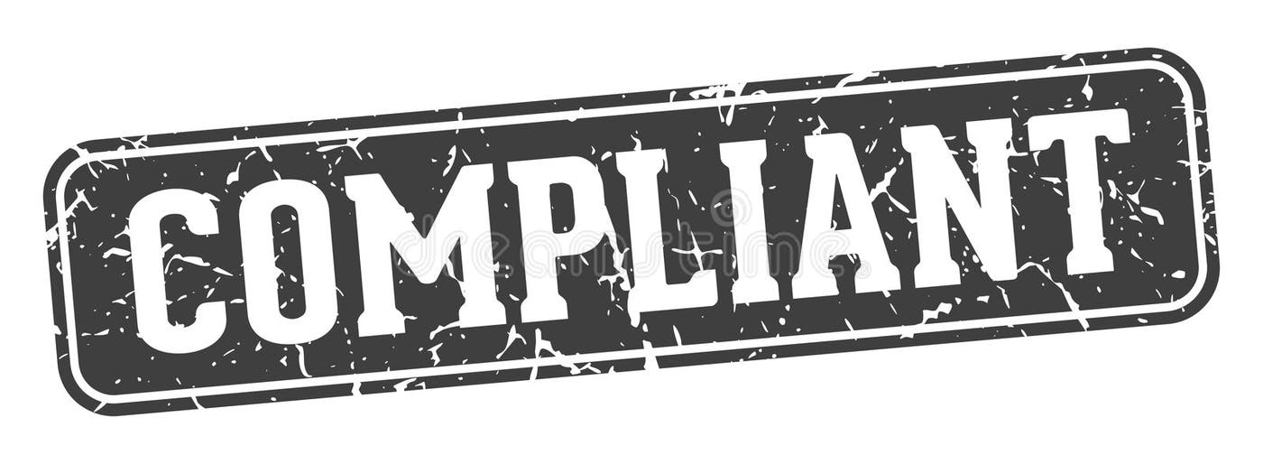 Compliant Sign Stock Illustrations – 1,805 Compliant Sign Stock ...