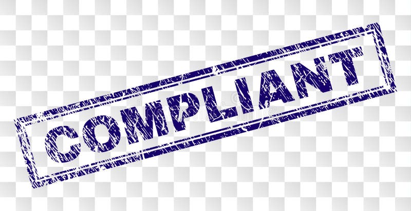 Compliant Stamp. Compliant Round Vintage Grunge Label Stock Vector ...
