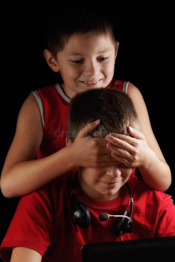 Complicate playing stock photo. Image of teenager, male - 32913408