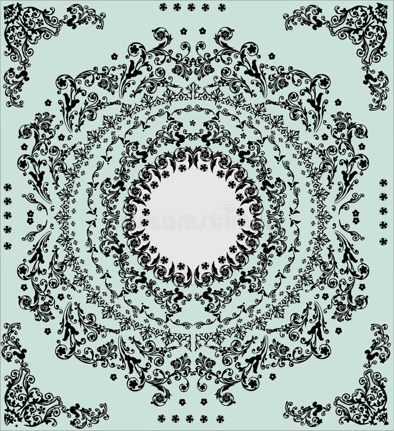 Blue Scroll Frame Stock Illustrations – 13,105 Blue Scroll Frame Stock ...