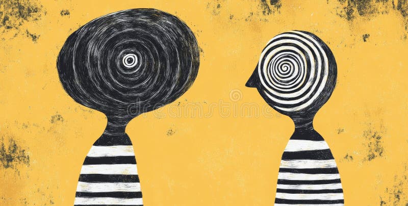 A Complicated Communication Idea Illustrated by Intertwined Lines ...