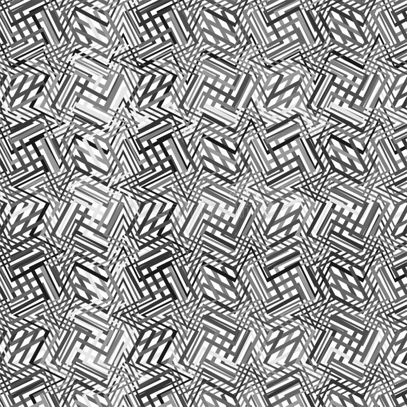 Complicated Greyscale Geometric Pattern, Geometric Texture of ...