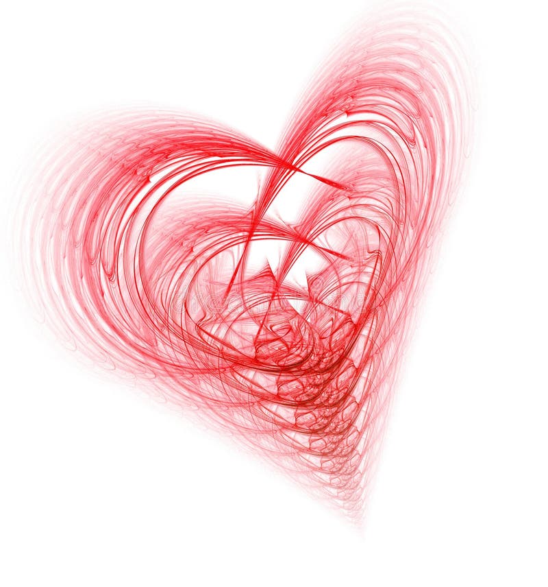 Complicated Heart stock illustration. Illustration of counsel - 448784