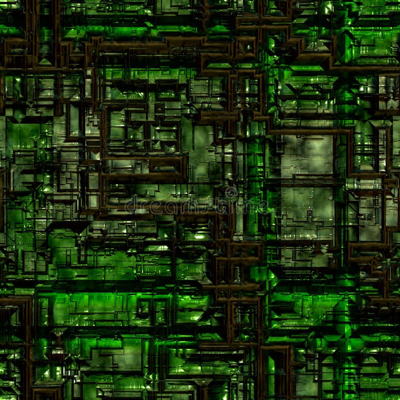 Circuit Complexity Abstract Stock Illustration - Illustration of tile ...