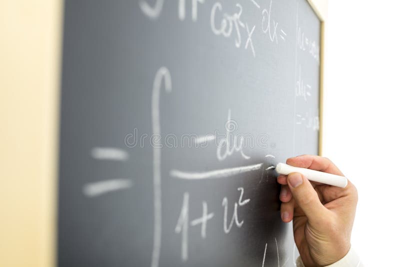 Complicated Mathematical Equation Stock Image - Image of algebra ...