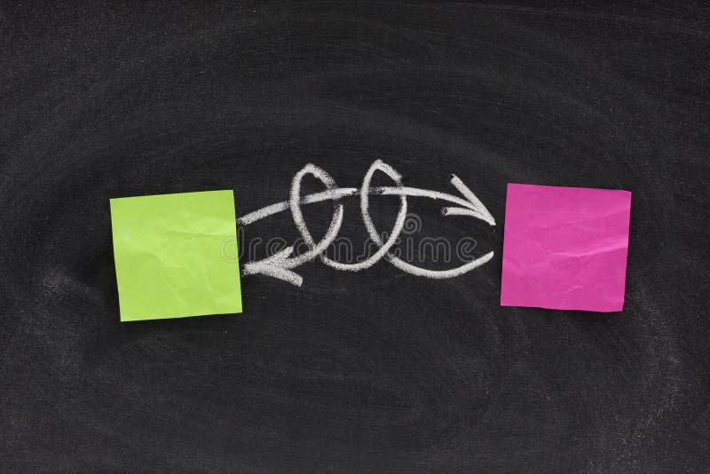 Complicated Relationship or Interaction Stock Image - Image of ...