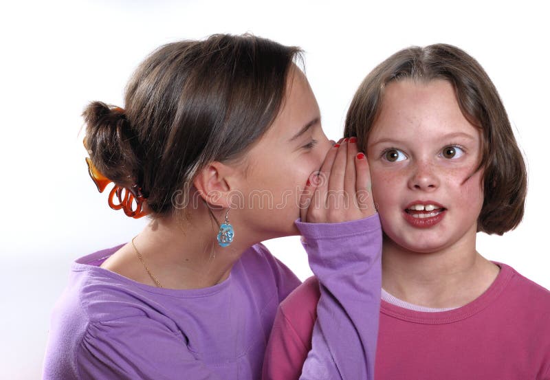 Complicity between sisters stock image. Image of smiling - 18151945