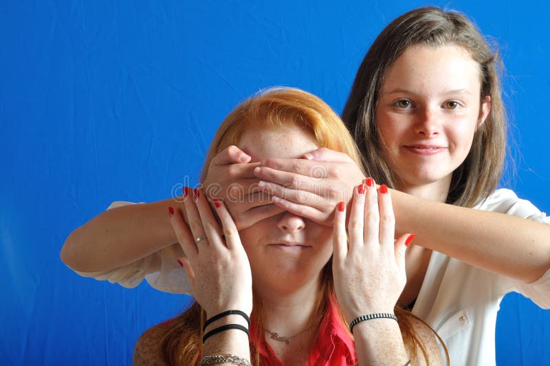 Complicity between Two Teens Stock Photo - Image of cheer, happiness ...