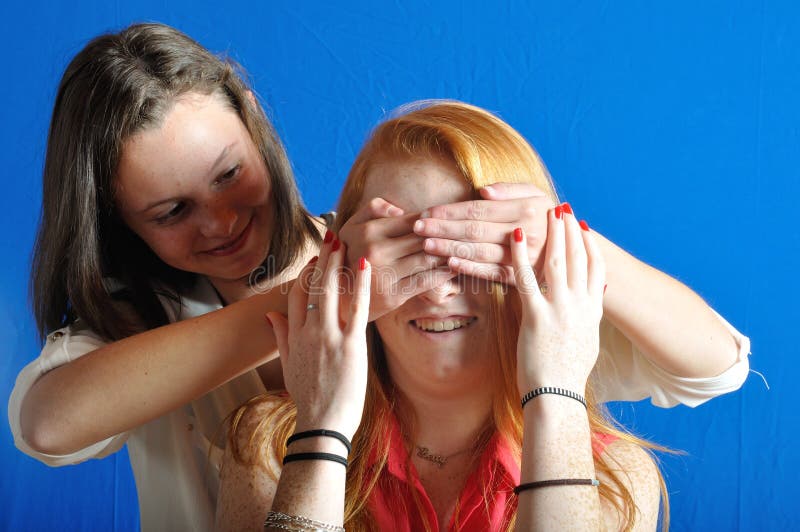 Complicity between Two Teens Stock Photo - Image of cheer, happiness ...