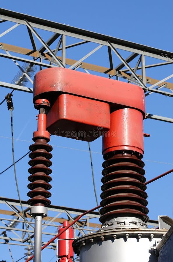 Voltage Transformer Inside of a Powerhouse Stock Photo - Image of plant ...