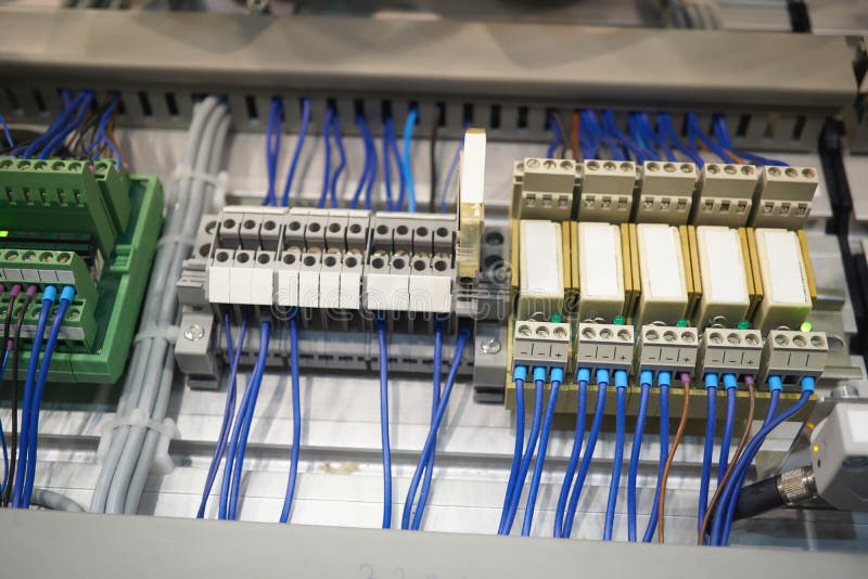 Component of a Computer Device Stock Photo - Image of electrical, board ...