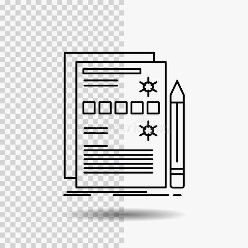 Component, Data, Design, Hardware, System Line Icon on Transparent ...