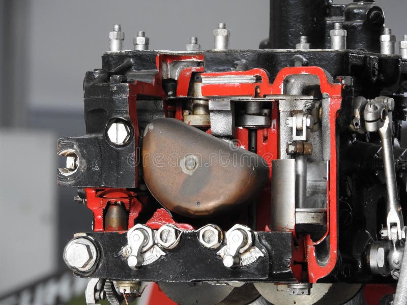 Componentes Internos Y Piezas Del Motor De Avión Imagen de archivo ...