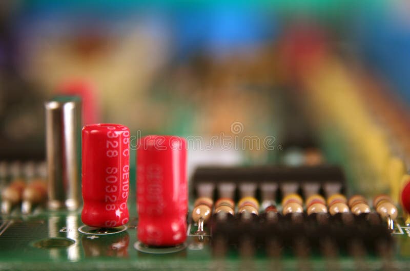 Components stock image. Image of array, wire, circuit, diode - 488275