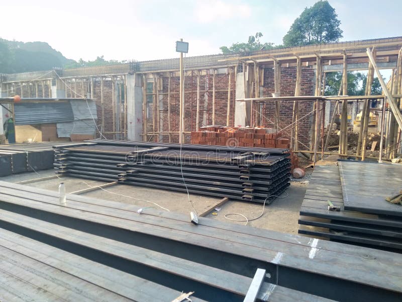 Components of Building Iron Materials Stock Photo - Image of ...