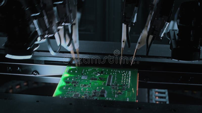 Components on Circuit Board. Graphics Processing Unit, GPU Processor ...