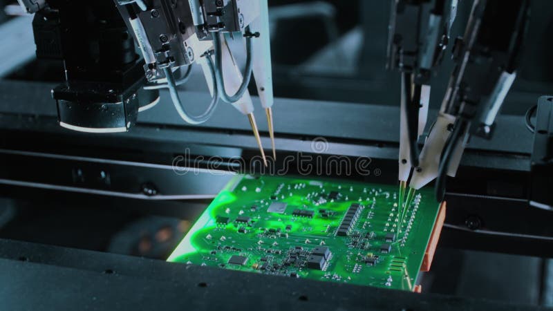 Components on Circuit Board. Graphics Processing Unit, GPU Processor ...
