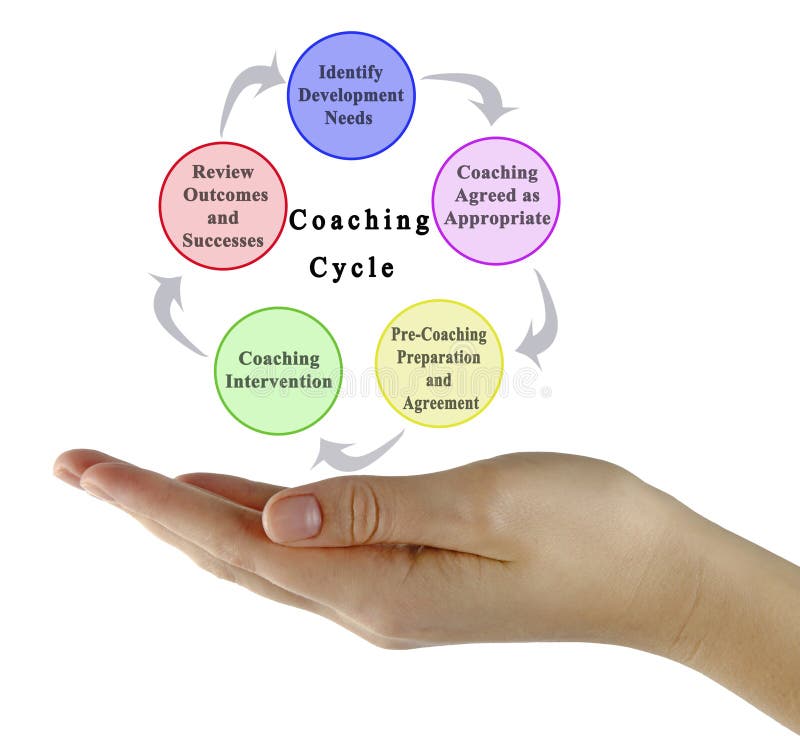 Components of Coaching Process Stock Image - Image of awareness ...