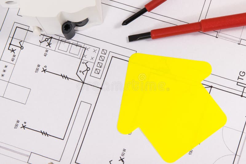 Components for Electric Installations, Shape of House, Construction ...