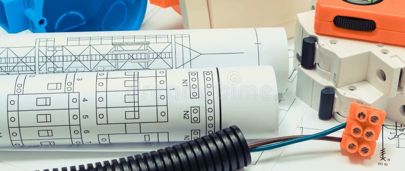 Components for Electrical Installations and Diagrams of House Stock ...