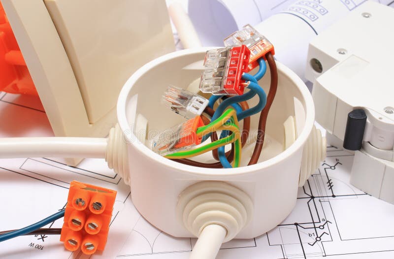 Components for Electrical Installations and Diagrams of House Stock ...