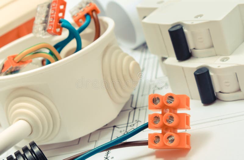 Components for Electrical Installations and Diagrams of House Stock ...