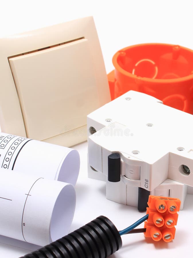 Components for Electrical Installations and Diagrams of House Stock ...