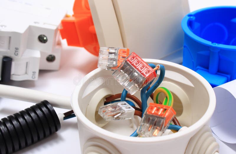 Components for Electrical Installations and Diagrams of House Stock ...